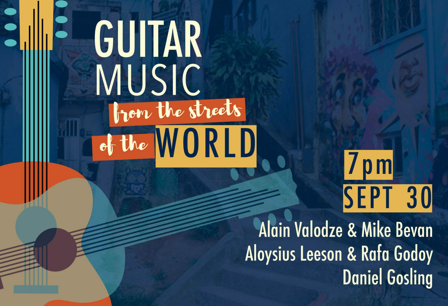 Guitar Music from the Streets of the World - Nexus Arts | Nexus Arts