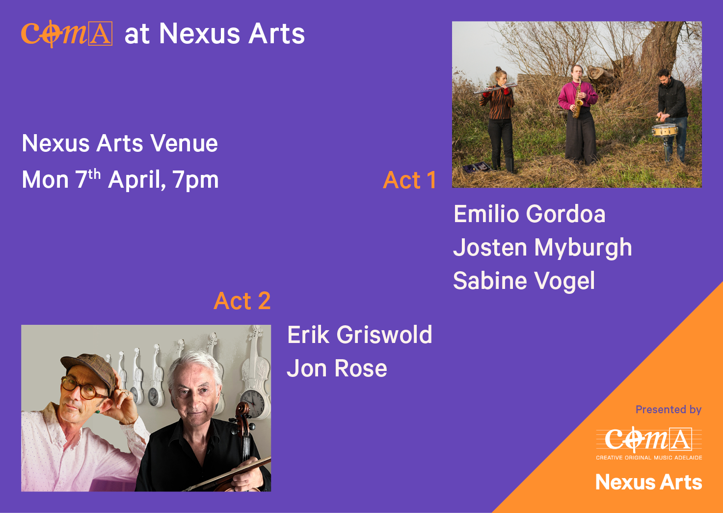 Nexus Arts X COMA - Nexus Arts | Nexus Arts